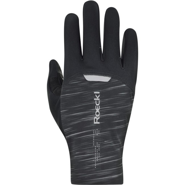 Handskar Roeckl Rimbach 2 Windproof Negro Gris | Mammoth