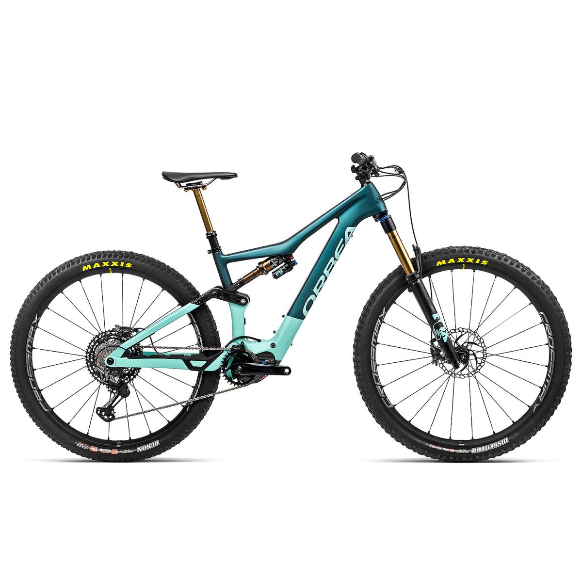 Ebike Orbea Rise M-team 2022 + Range Extender 252 Wh Green-ocea | Mammoth