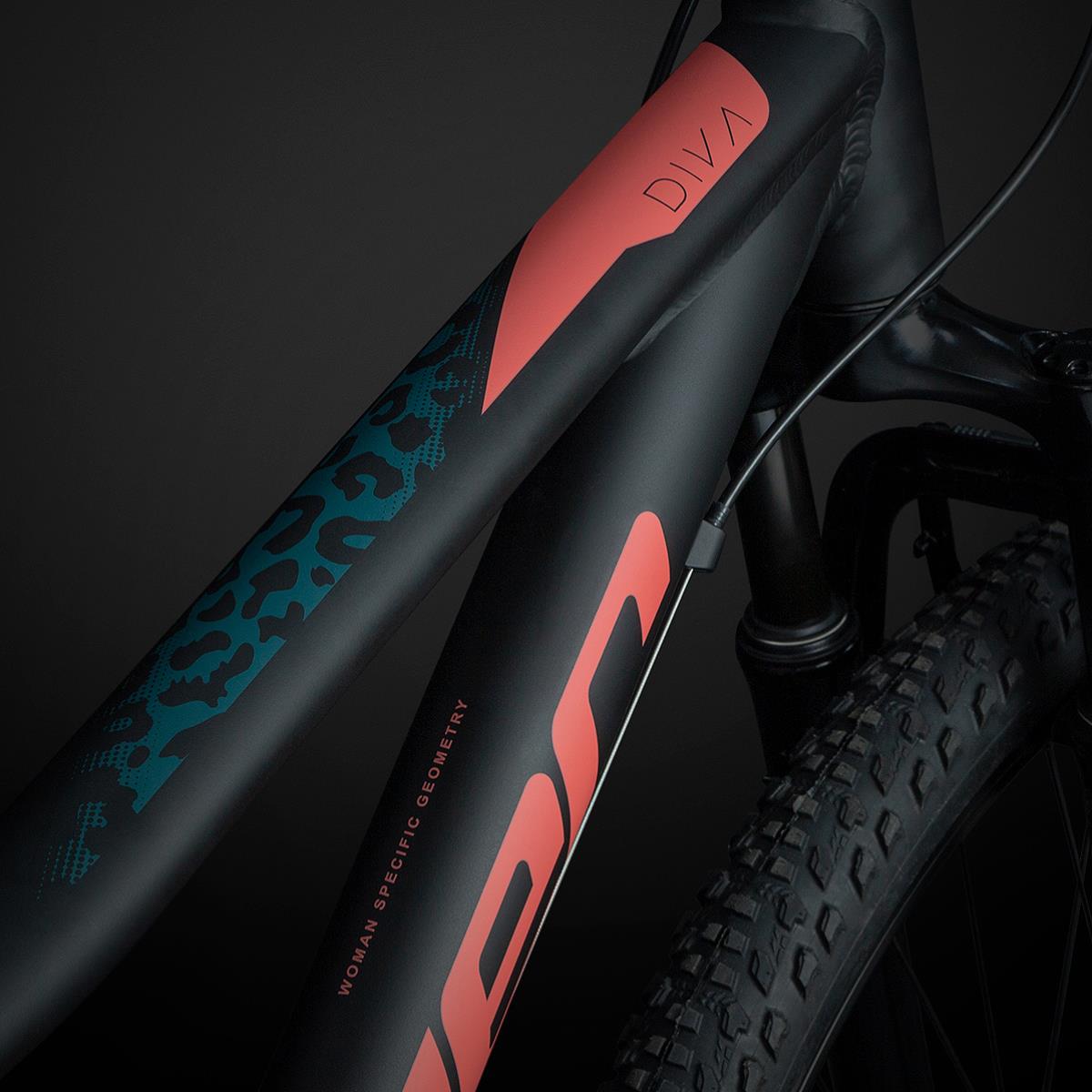 Bicicleta Coluer Diva 271 2024 Negro Mate | Mammoth