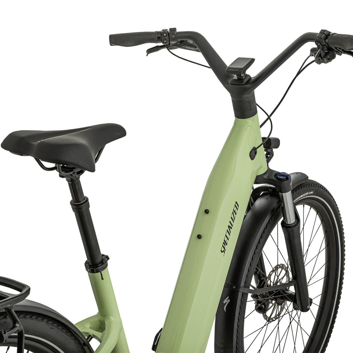 E-bike Specialized Como 4.0 2024 Limes/blk | Mammoth