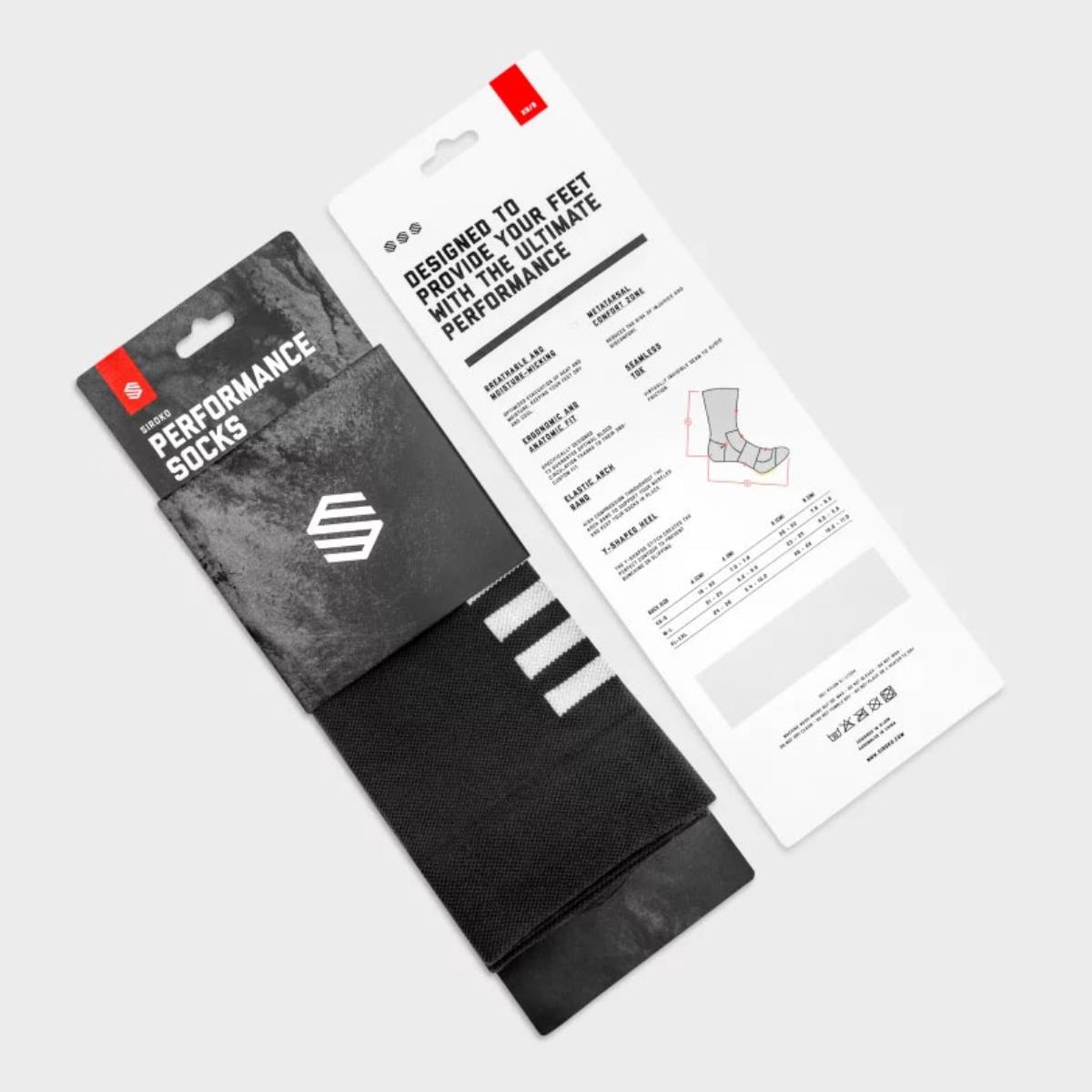 Socks Siroko S1 Black Kapelmuur Black | Mammoth