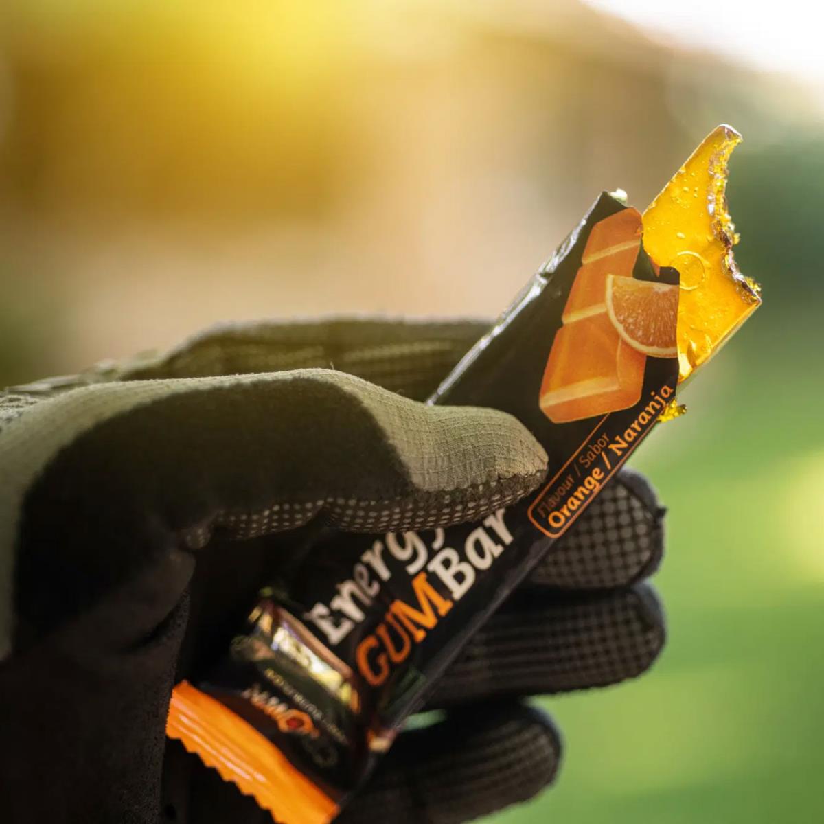 Barrita Crown Energy Gum Bar 30g Naranja | Mammoth