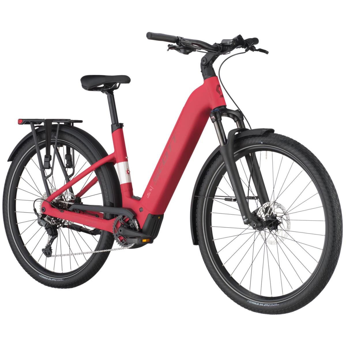 Ebike Scott Bike Sub 30 Wave Raspb/red | Mammoth
