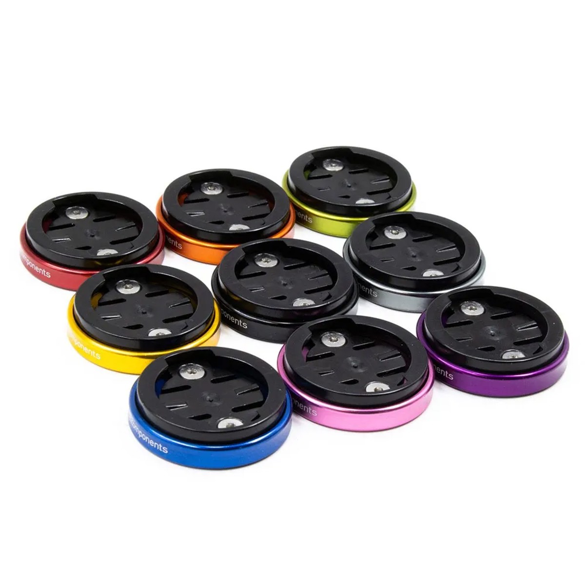 Hållare För Cykeldator Jrc Components Enkei Top Cap Mount Acid Green | Mammoth