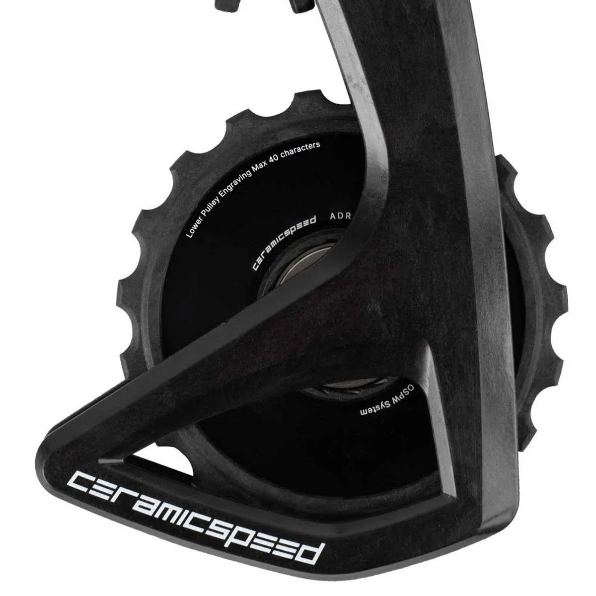 Ceramicspeed Roller Holder Ospw Rs Alpha Cmp Sr Wireless Black | Mammoth