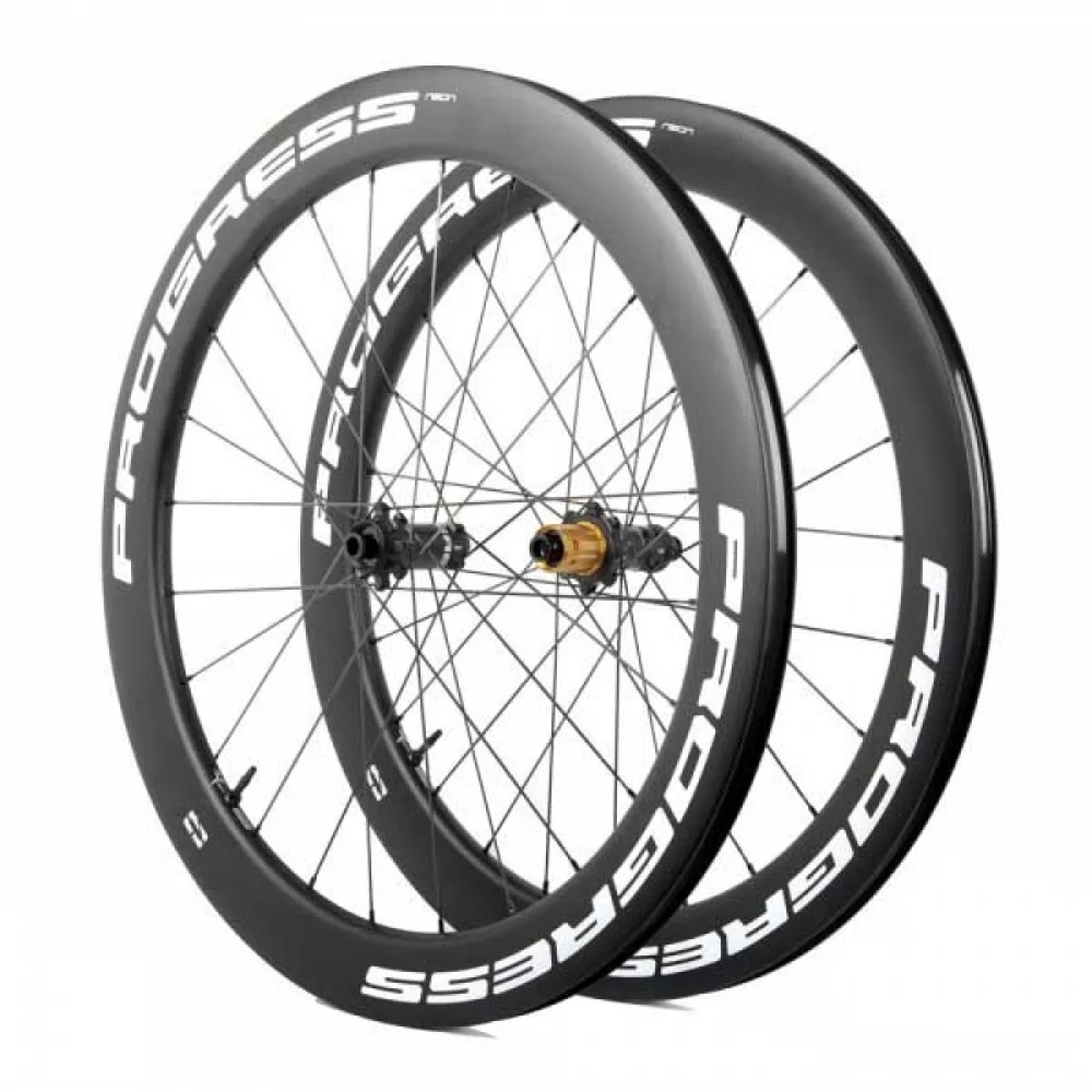 Progress Wheel Set Neon Disc Cubierta Shimano Hg White | Mammoth